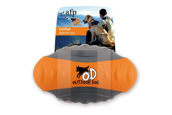 Outdoor Dog Football - Large Squeaky Dog Ball | IndestructibleDog.com ...