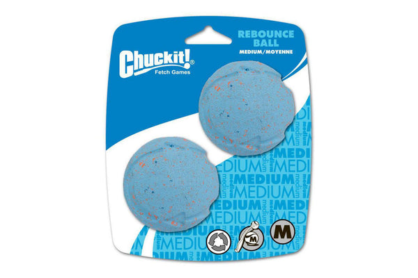 Chuckit! Rebounce Dog Ball - Recycled Natural Rubber, Tough Dog Balls ...