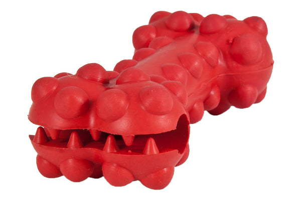 Squeaky Treat Bone – Indestructible Dog