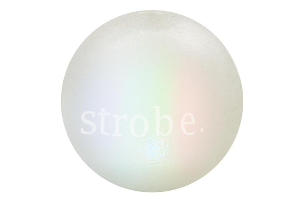 Orbee Tuff Strobe Ball – Indestructible Dog